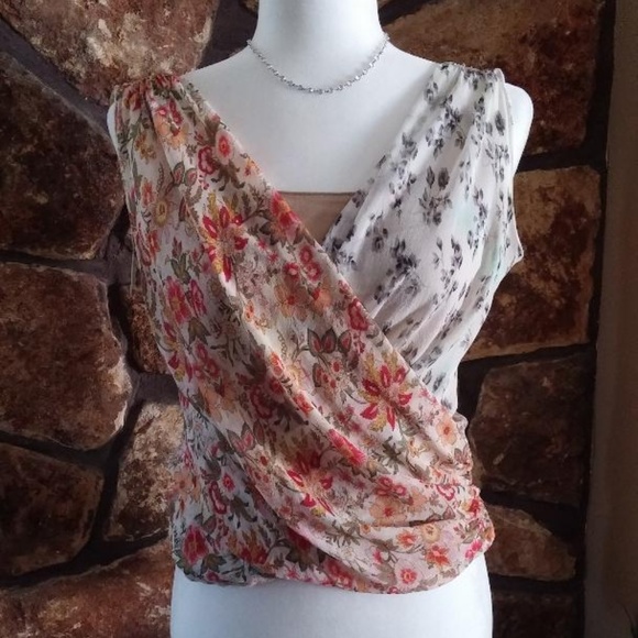 Tops | Vintage Crossover Blouse | Poshmark
